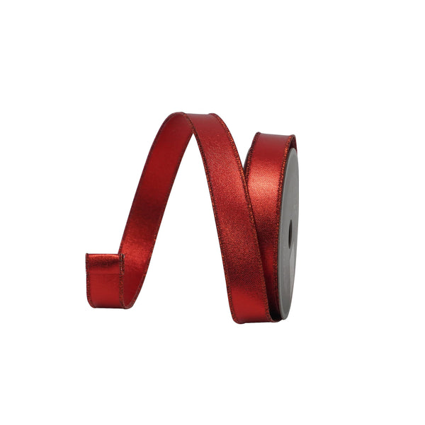 Farrisilk Ruby Red Mirror Mirror Designer Ribbon Wired - Fabulous ...