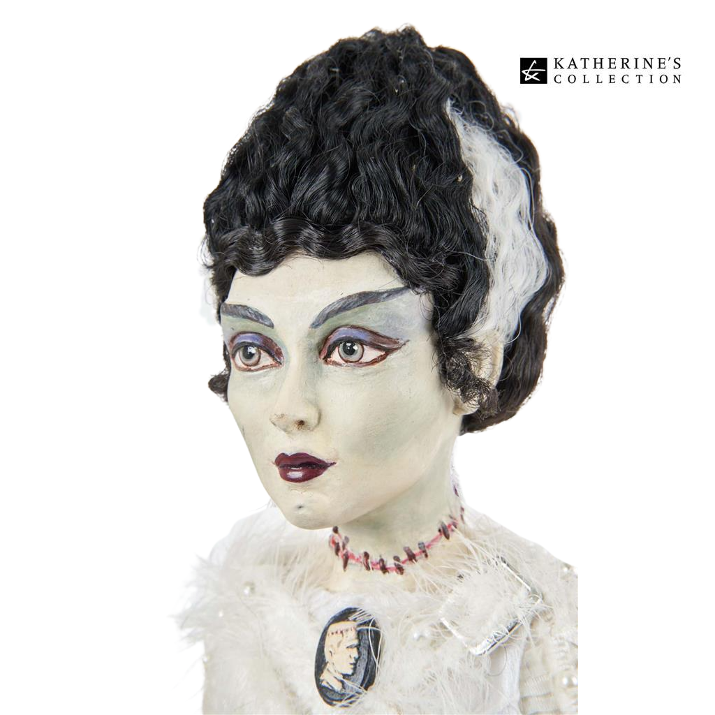 Bride of Frankenstein Halloween Display Doll 63cm - Fabulous Fairytales