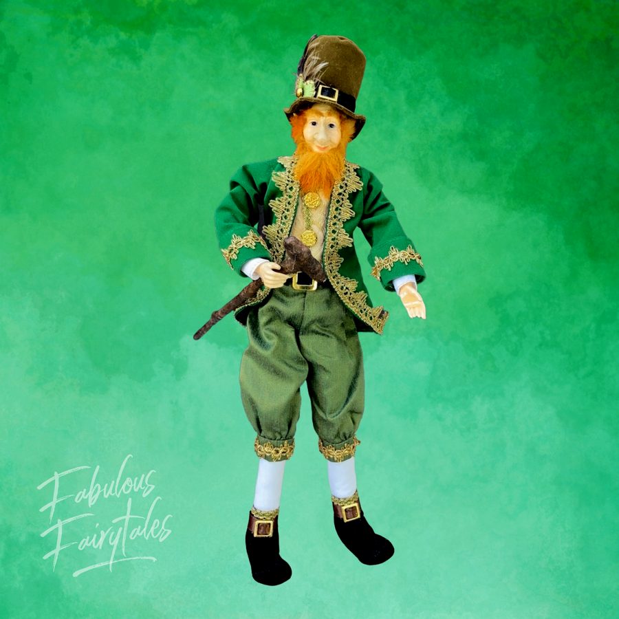 St Patricks Day Decor Lucky Irish Leprechaun Figurines - Flynn ...